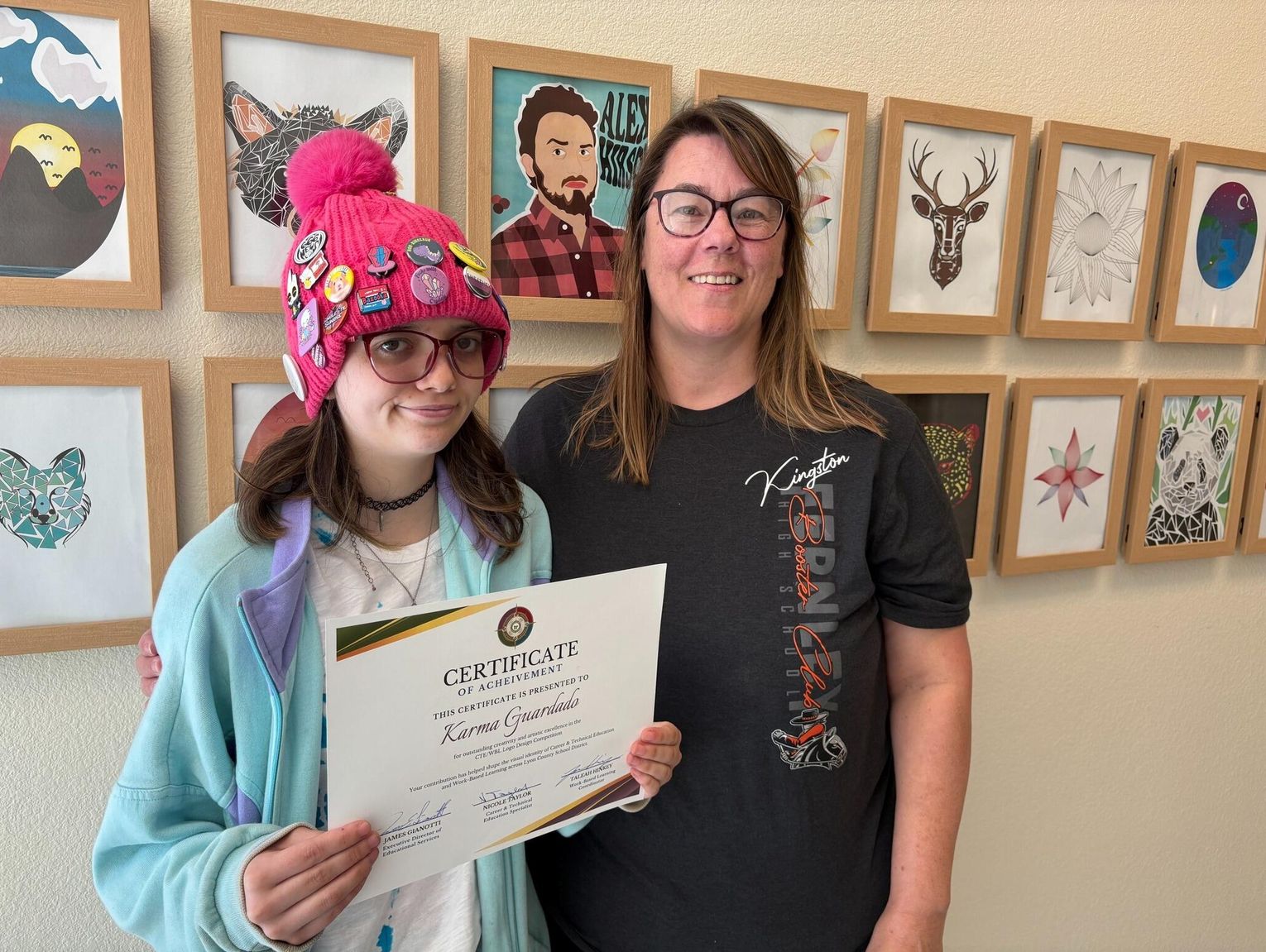 Fernley senior wins districtwide CTE/WBL Logo Design Challenge