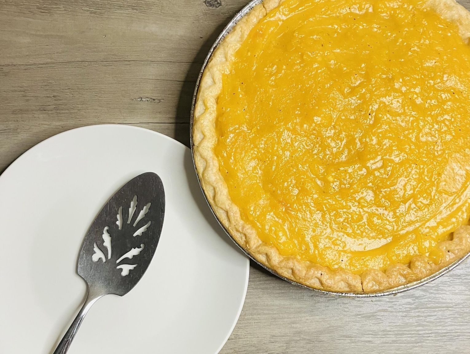 Food For Thought : Cantaloupe Pie Ala Texas and Pacific- As featured on food.com from Dinner at ...