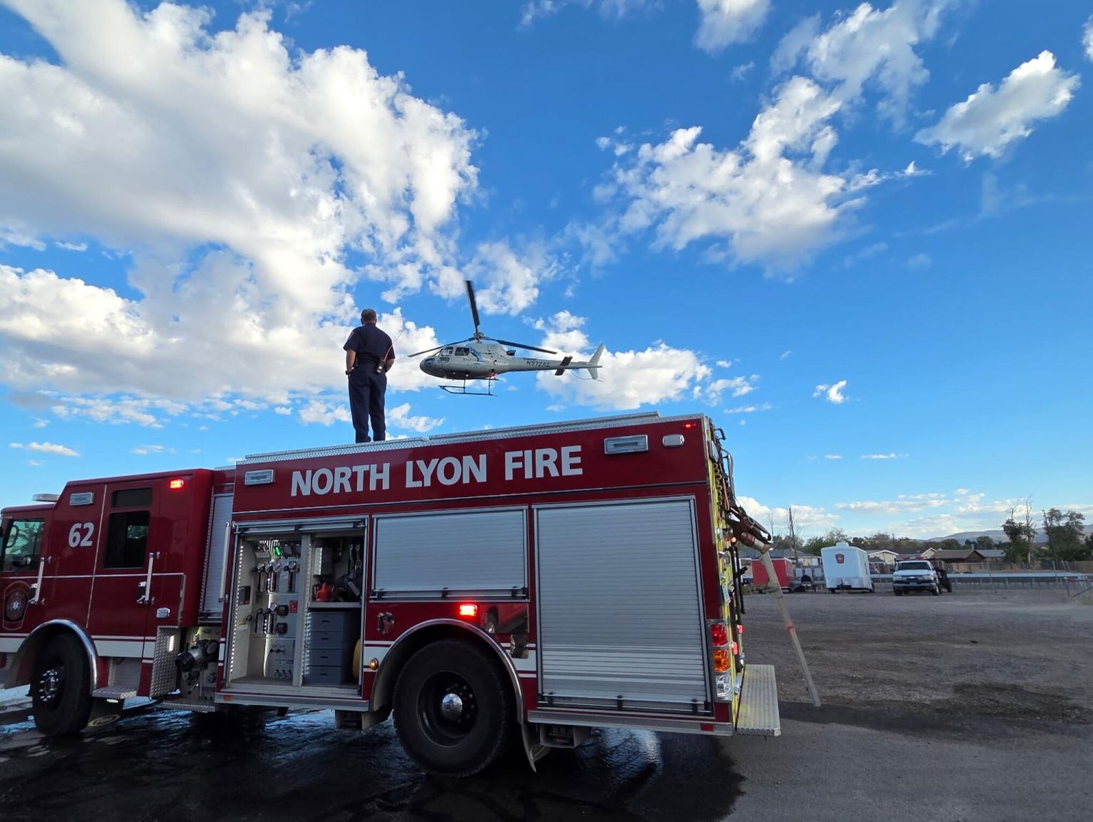 North Lyon Fire increasingly relying on air transport during peak ...